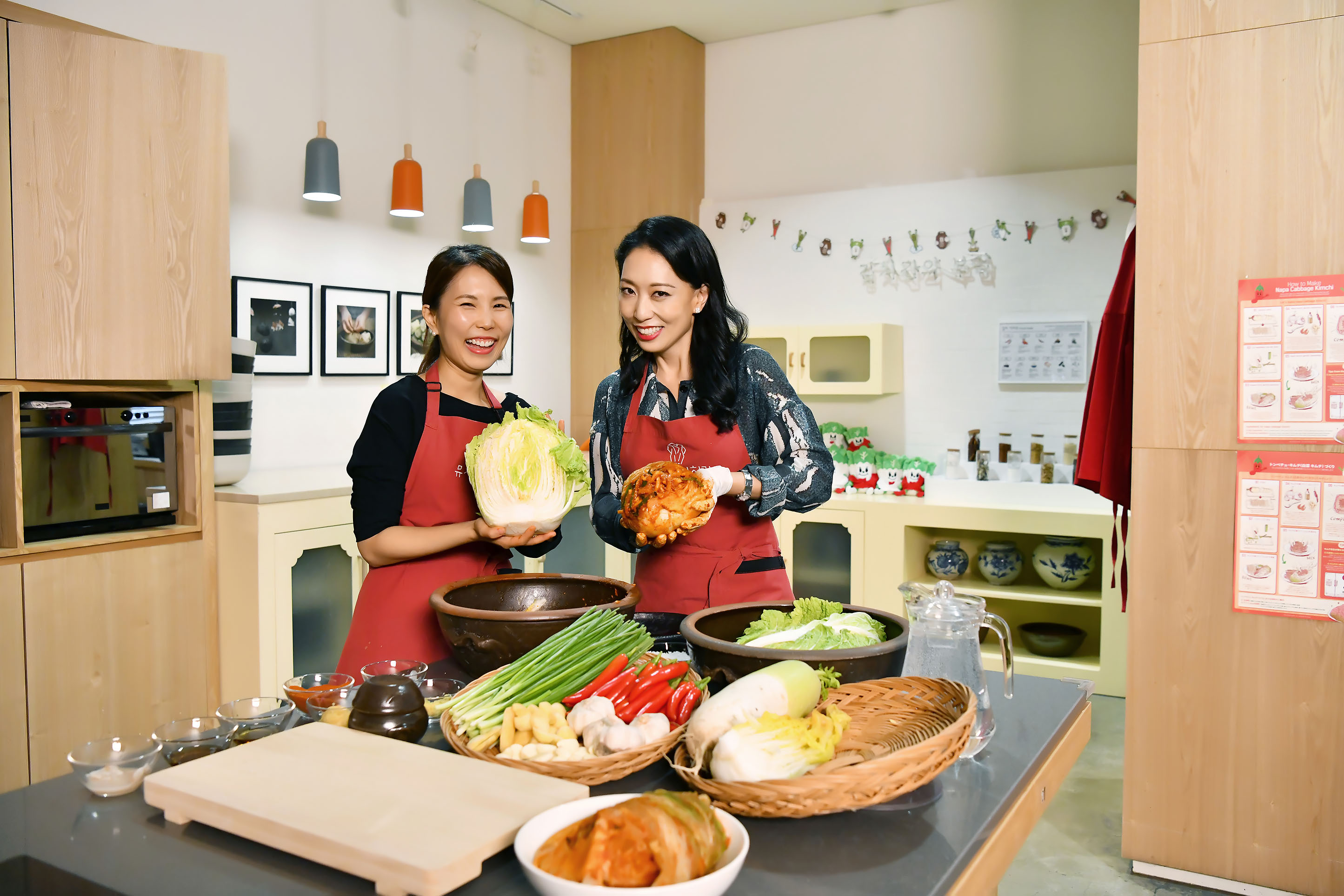 Iron Chef Judy Joo Visits Pulmuone’s Kimchi Museum | Press Releases ...